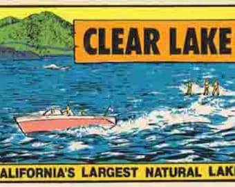 Clear Lake | Etsy