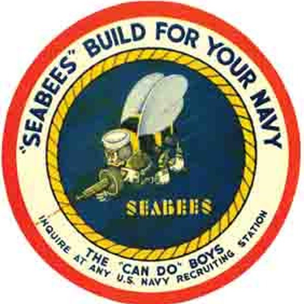 Us Navy Seabees Logo - Etsy