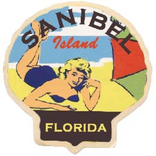 Vintage 1950's Style Sanibel Island FL Florida Retro - Etsy
