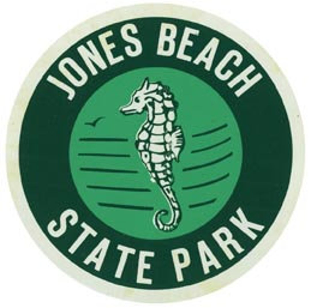 Vintage 1950's Style Jones Beach NY New York State Park Retro Travel ...