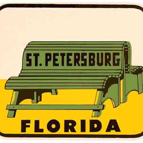 St Pete Florida Stickers - Etsy