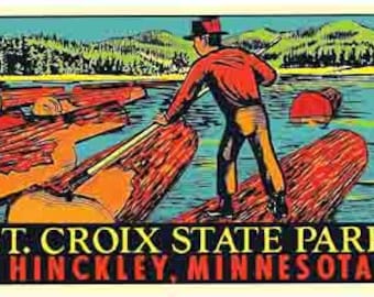 Mn State Park Decal - Etsy
