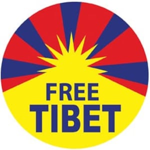 Free Tibet Sticker - Etsy