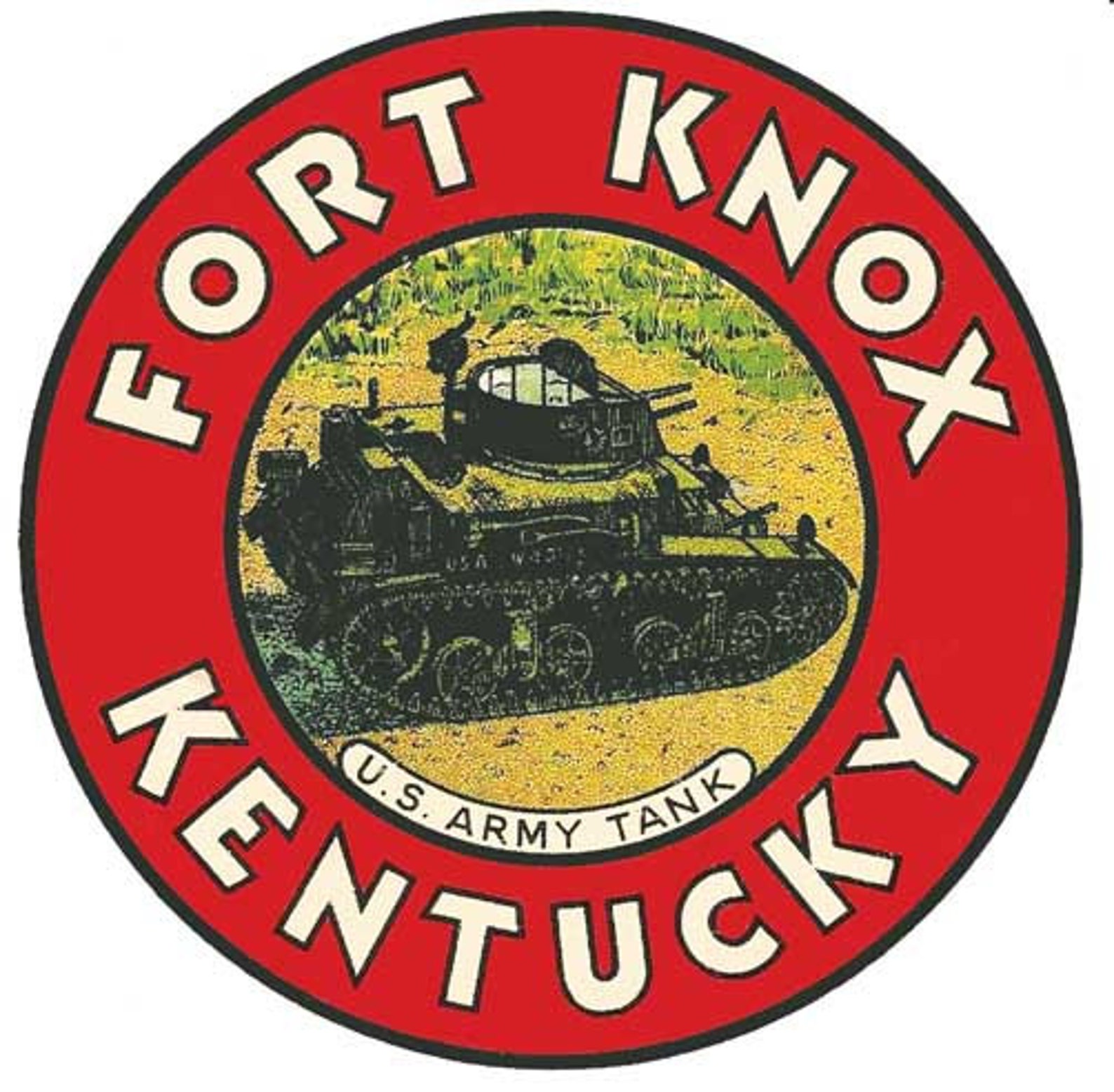 Vintage 1950's Style Fort Knox Kentucky KY Gold US Army - Etsy