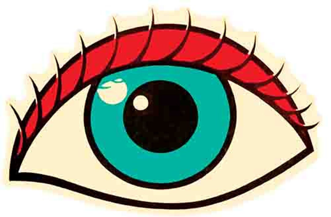 Vintage 1950's Style Hot Rod Eyeball Retro Travel Decal Sticker State ...