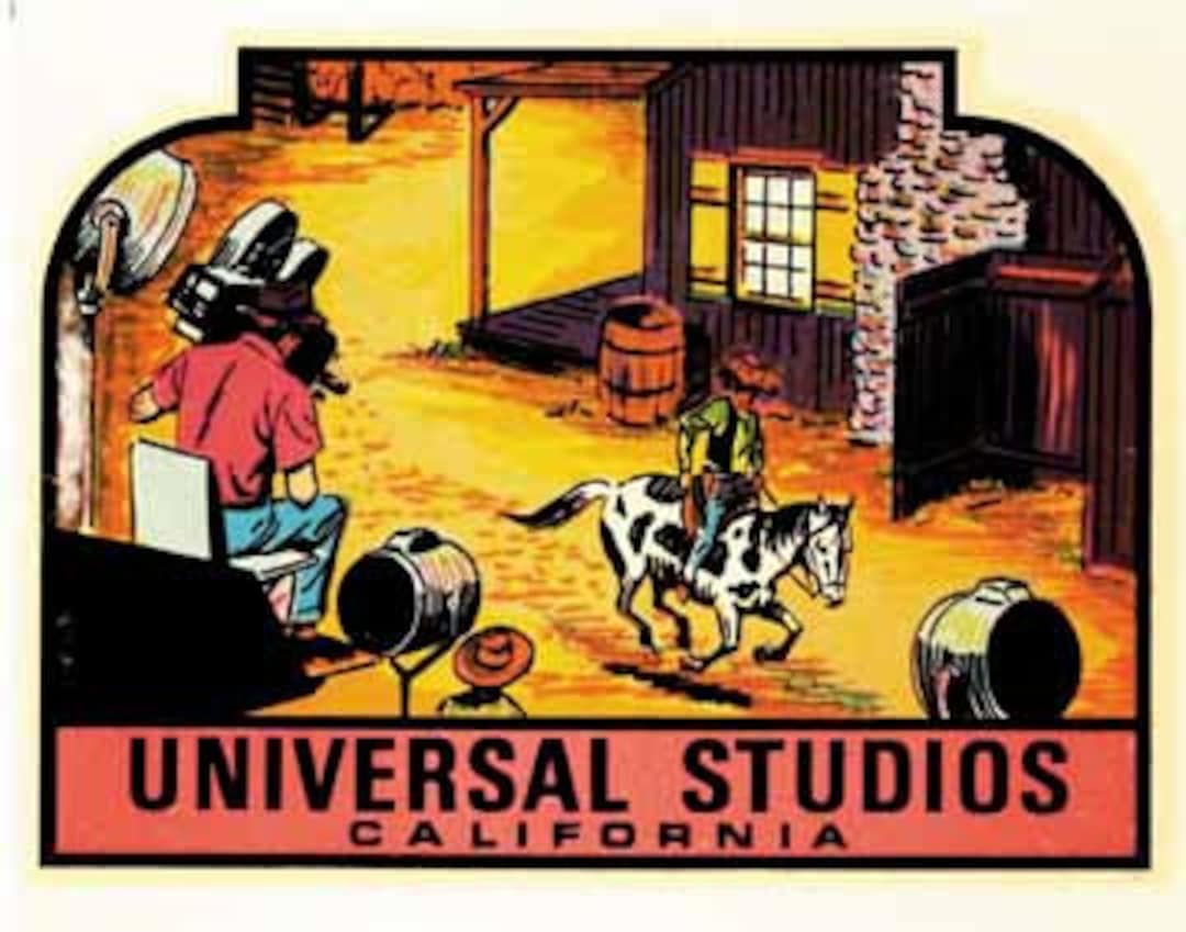 Vintage 1950's Style Universal City Studios Hollywood Los Angeles CA ...