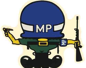Military Police Decal | Etsy
