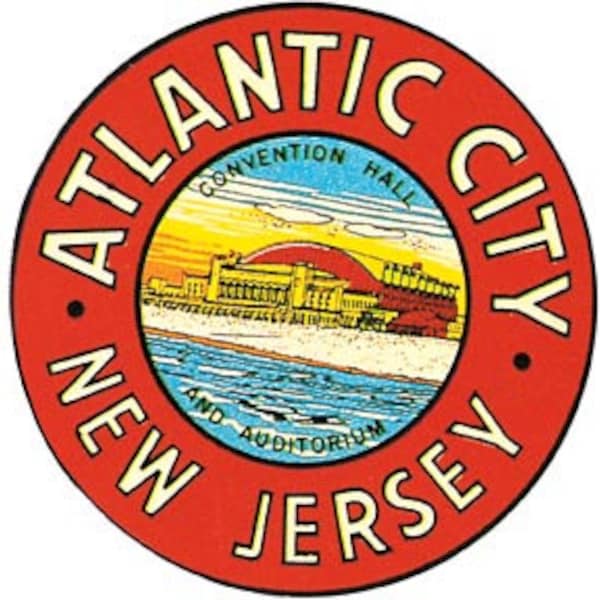 Atlantic City Nj - Etsy