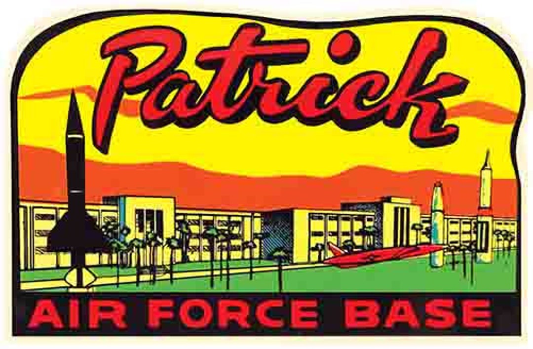 Vintage 1950's Style Patrick Air Force Base Military Florida Cocoa ...