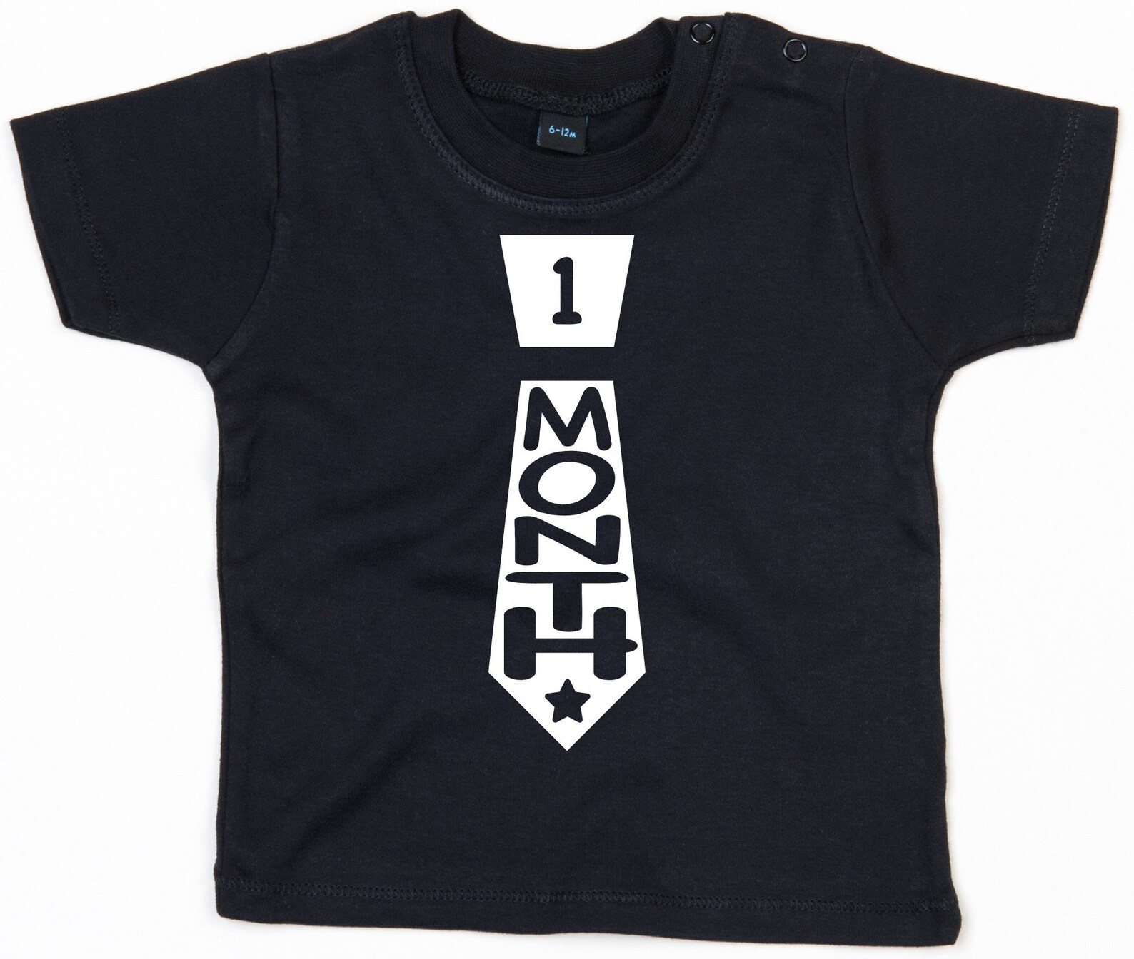 Baby T-shirt, Milestone T-shirt, One Month Old, Boy, Girl, Event ...