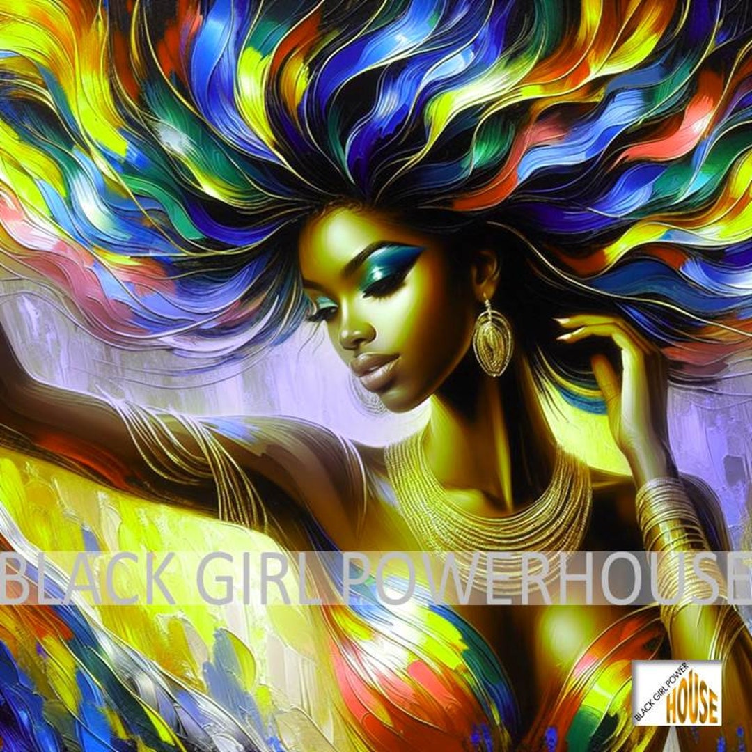 Abstract Lady JPEG Digital File, Sublimation, Black Art, Clip Art - Etsy