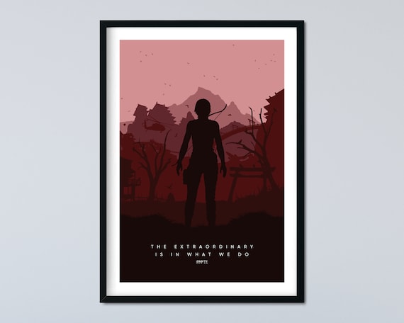 Video Game Art Gaming Poster Movie Fan Figure Illustration - Etsy