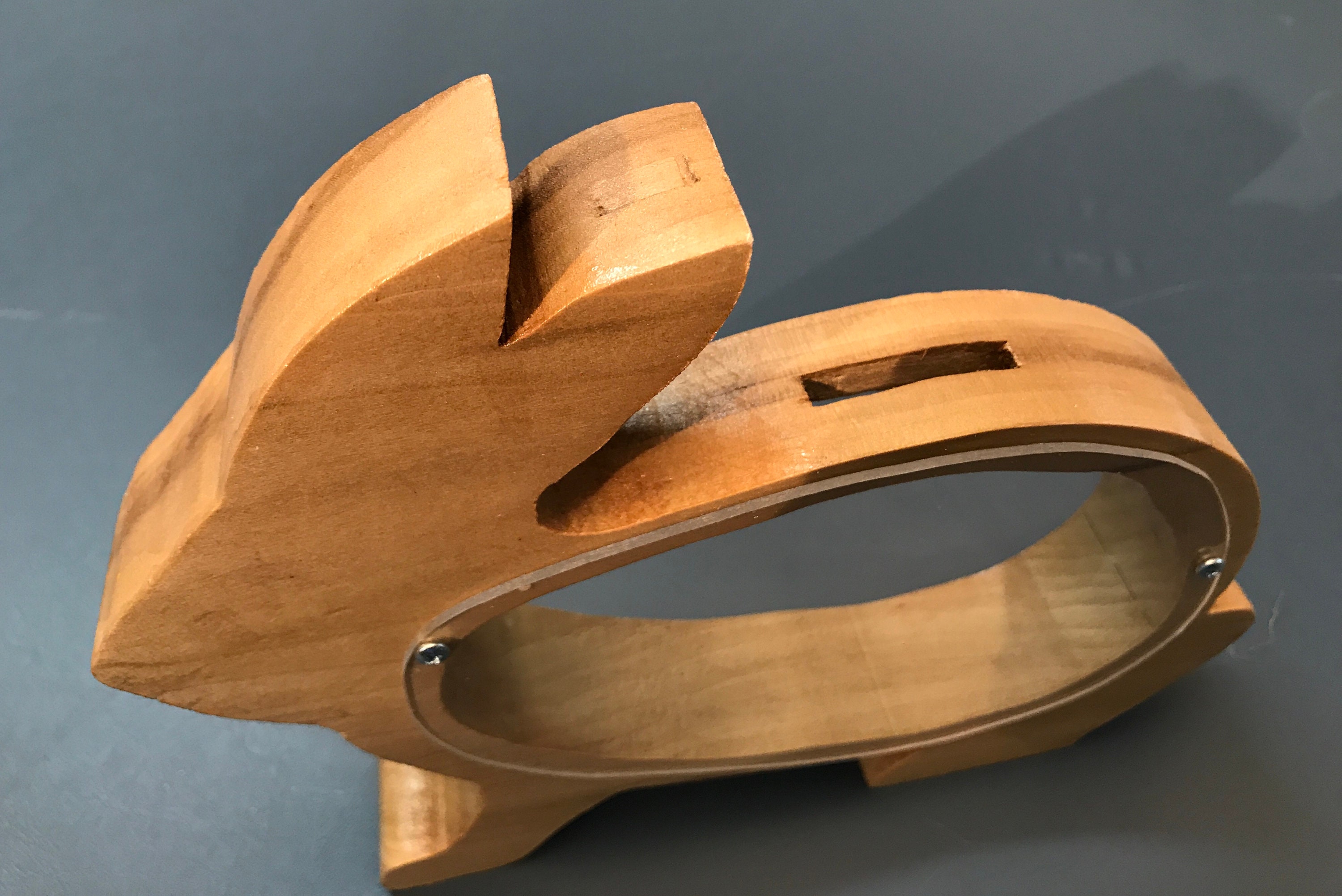 Handmade Wooden Rabbit Coin Banks - Etsy