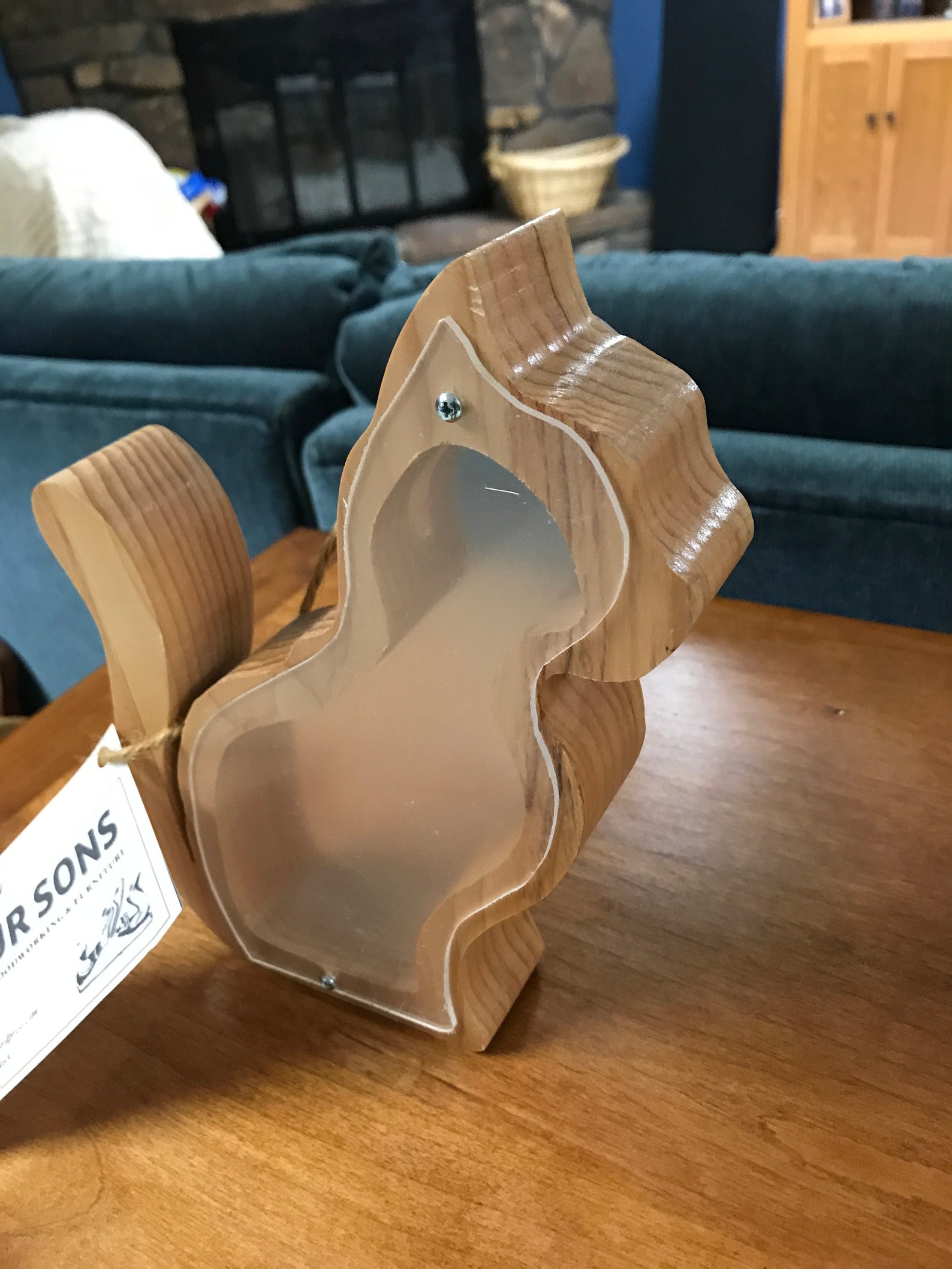 Cat bank wood cat bank childrens bank wooden coin bank - Etsy.de