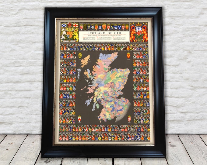 Clan Campbell of Argyll History Poster - Etsy Canada