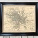 Extended Old GLASGOW Map 1912 by Bartholomew - Govan, Pollokshields ...