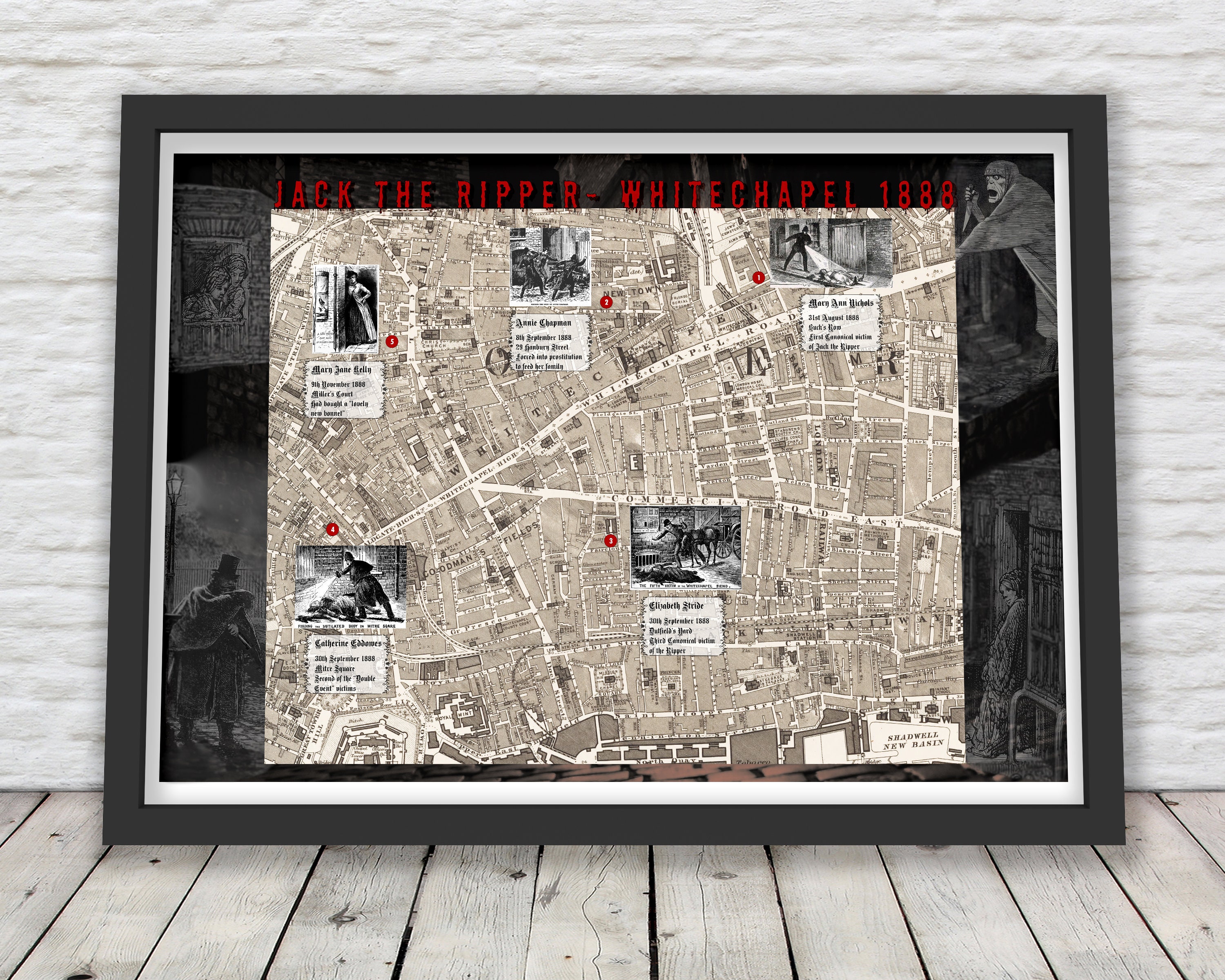Jack the RIPPER - Infamous Whitechapel Murderer 1888 - Ripperologist ...