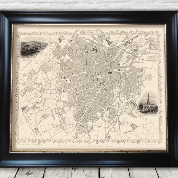 Sheffield Print - Etsy