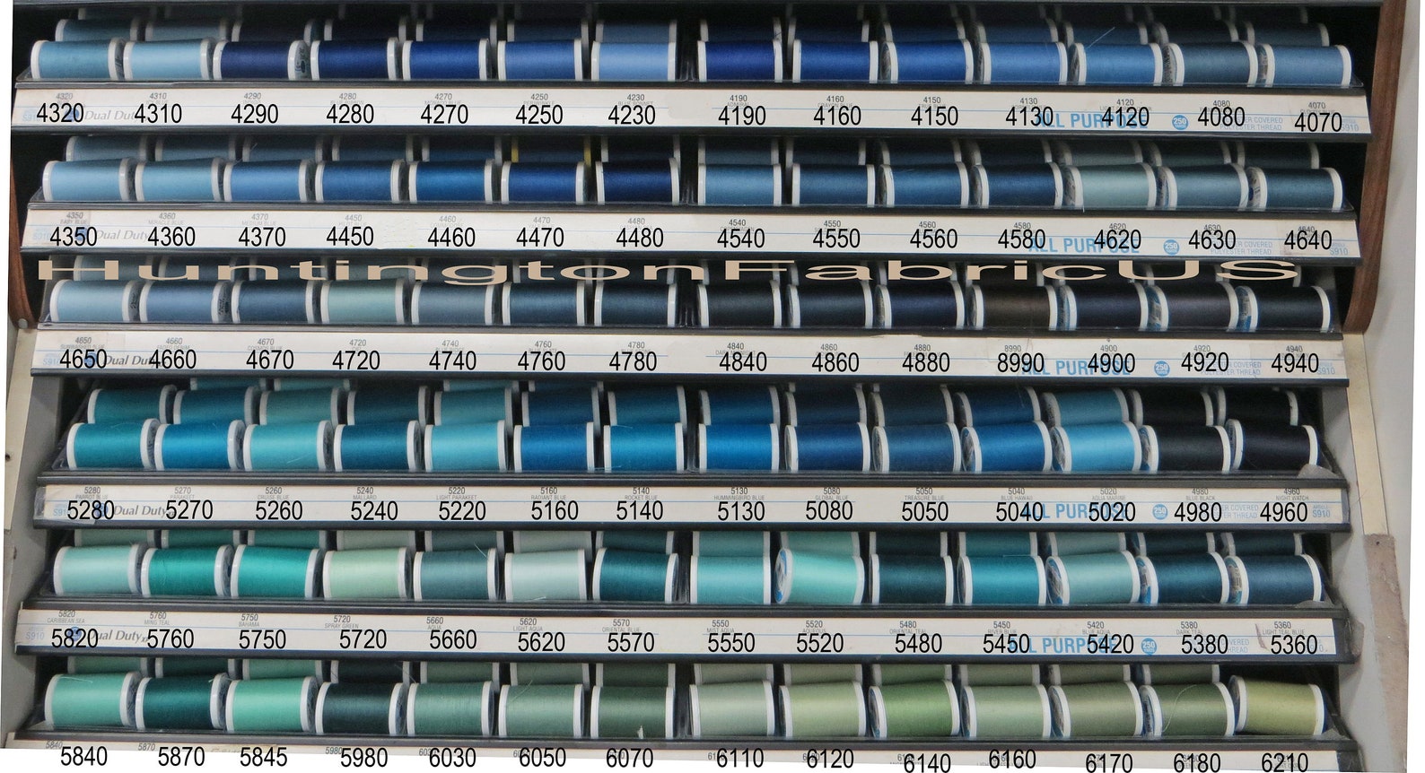 Coats & Clark S910 - Dual Duty Xp | All Purpose Thread - Etsy