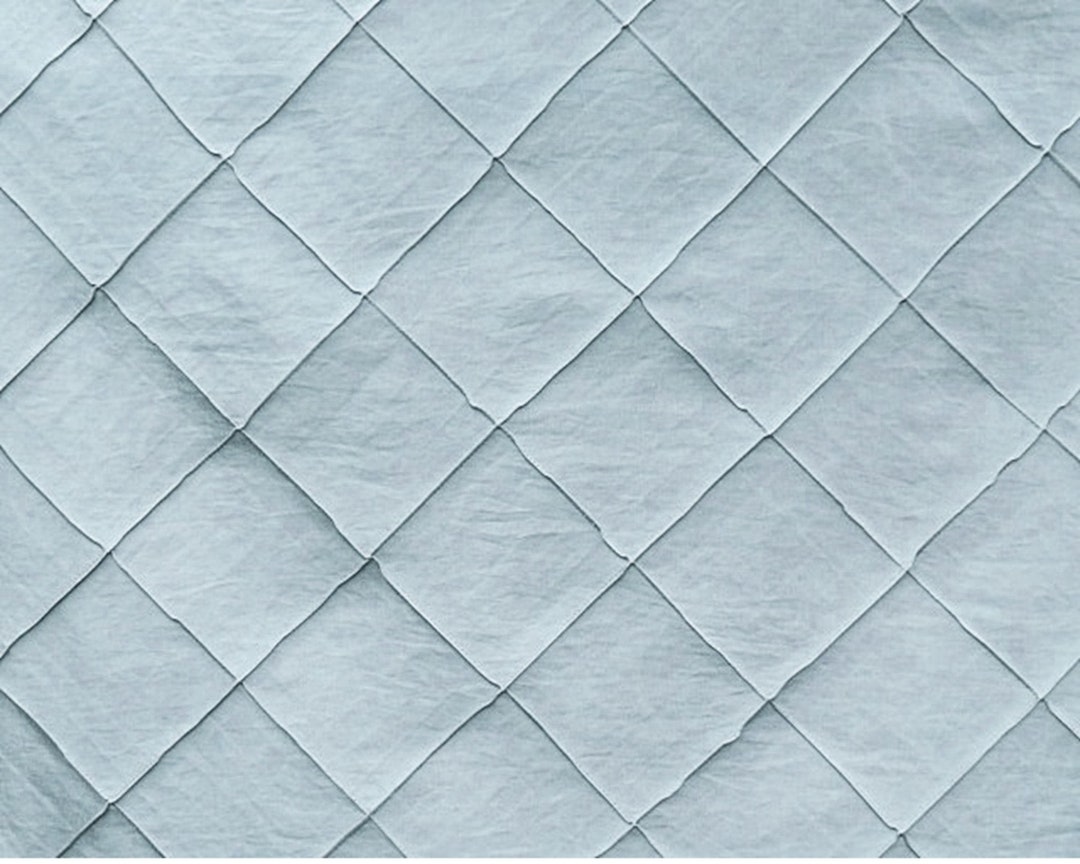 Beautiful Light Blue Pintuck Design Fabric by the Yard - Etsy