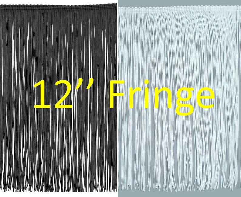 12" Wide Fringe by the Yard - Etsy