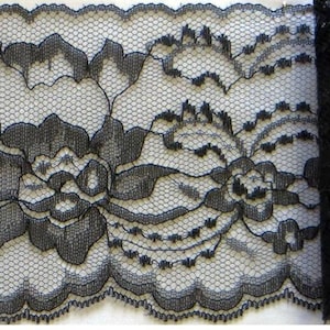Four Inch Scalloped Lace Trim by the Yard - Etsy
