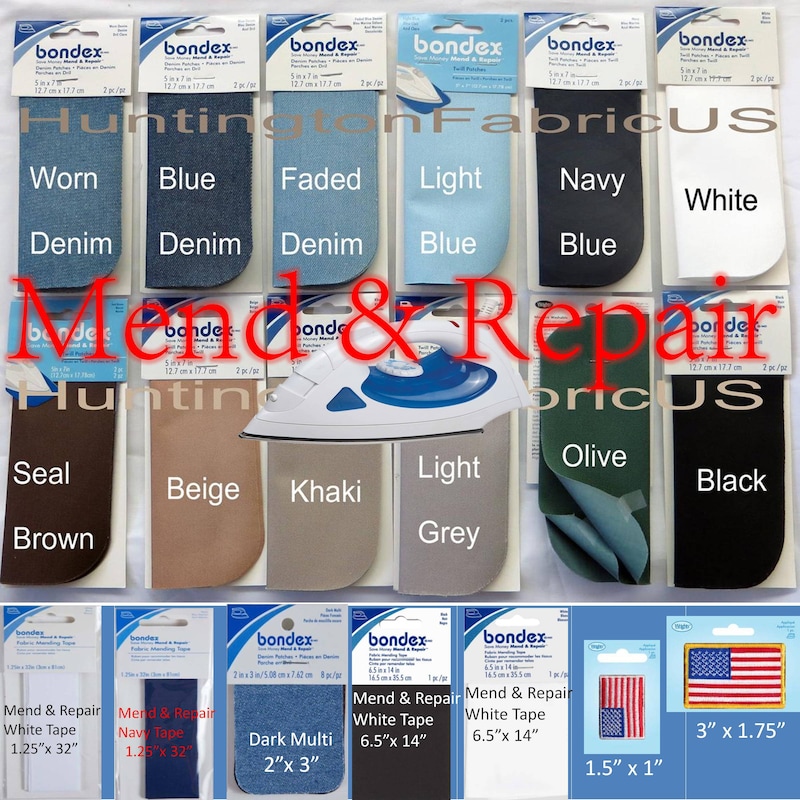 Scrap Fabric Patches - Etsy