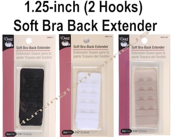 Dritz 1.5'' Two Hook Bra Back Extender | Etsy