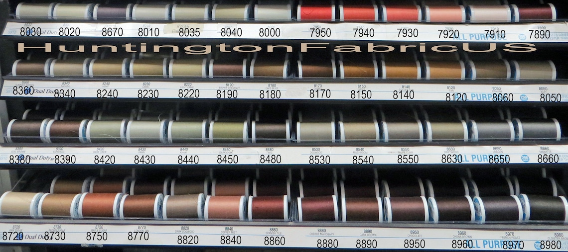 Coats & Clark S910 Dual Duty Xp All Purpose Thread | Etsy