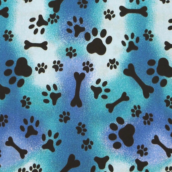Paw Print Fabric - Etsy