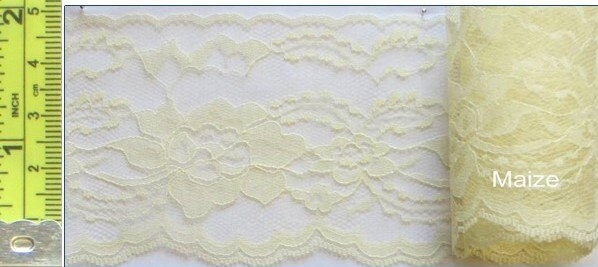 Two Inch Scalloped Lace Trim by the Yard - Etsy