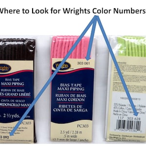 Wrights Maxi Piping | PC303 | Piping Cord Trim | Bias Tape Piping | All ...