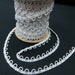 1/2-inch Elastic Button Loop Tape White | Ivory | Black - Etsy