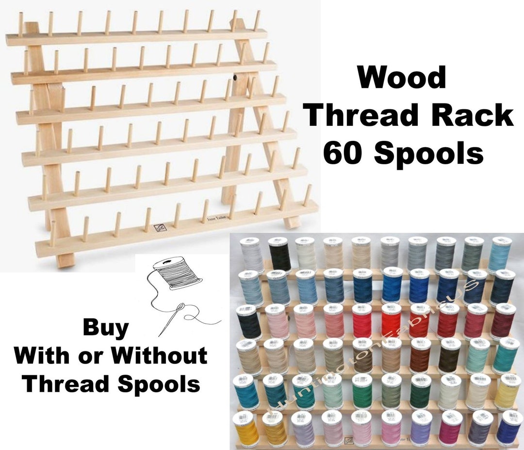60 Spool Thread Rack With Legs - Etsy