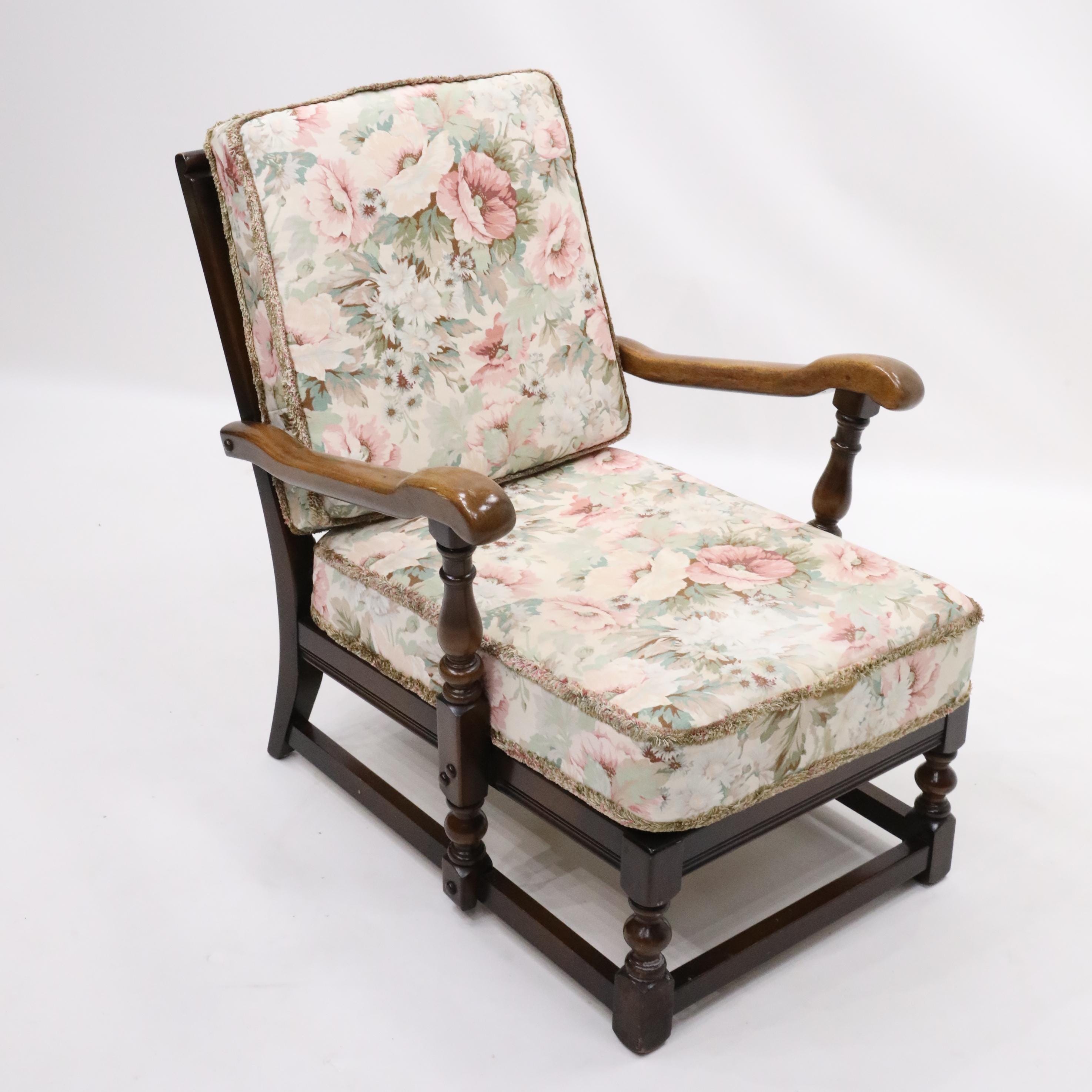 Ercol Windsor Easy Chair Model 445 1970s Blue Label FREE UK Delivery ...