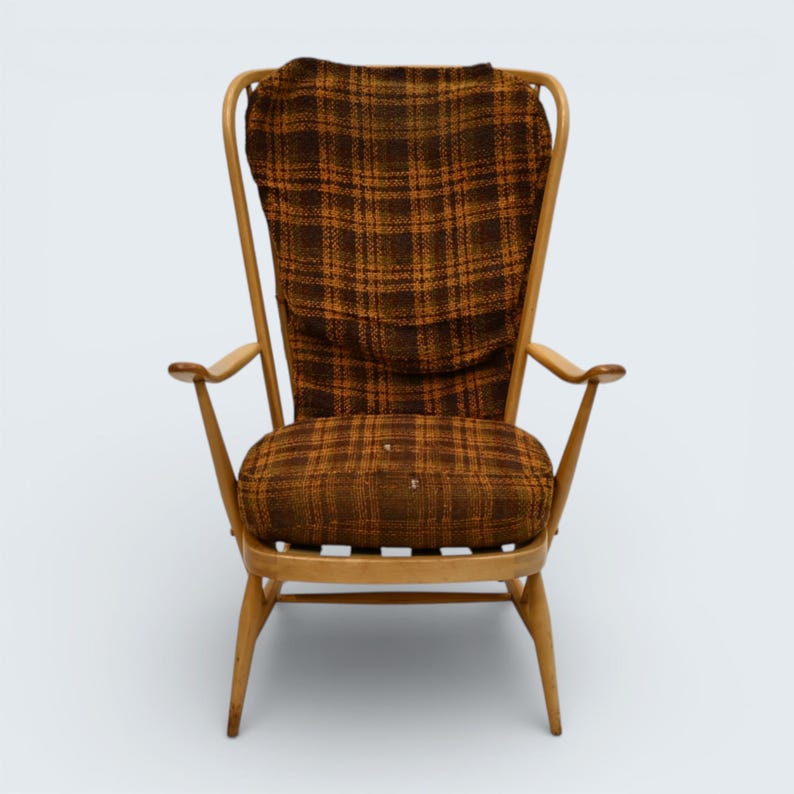Ercol Easy Chair New Webbing Frame Only Light Finish FREE UK Delivery ...