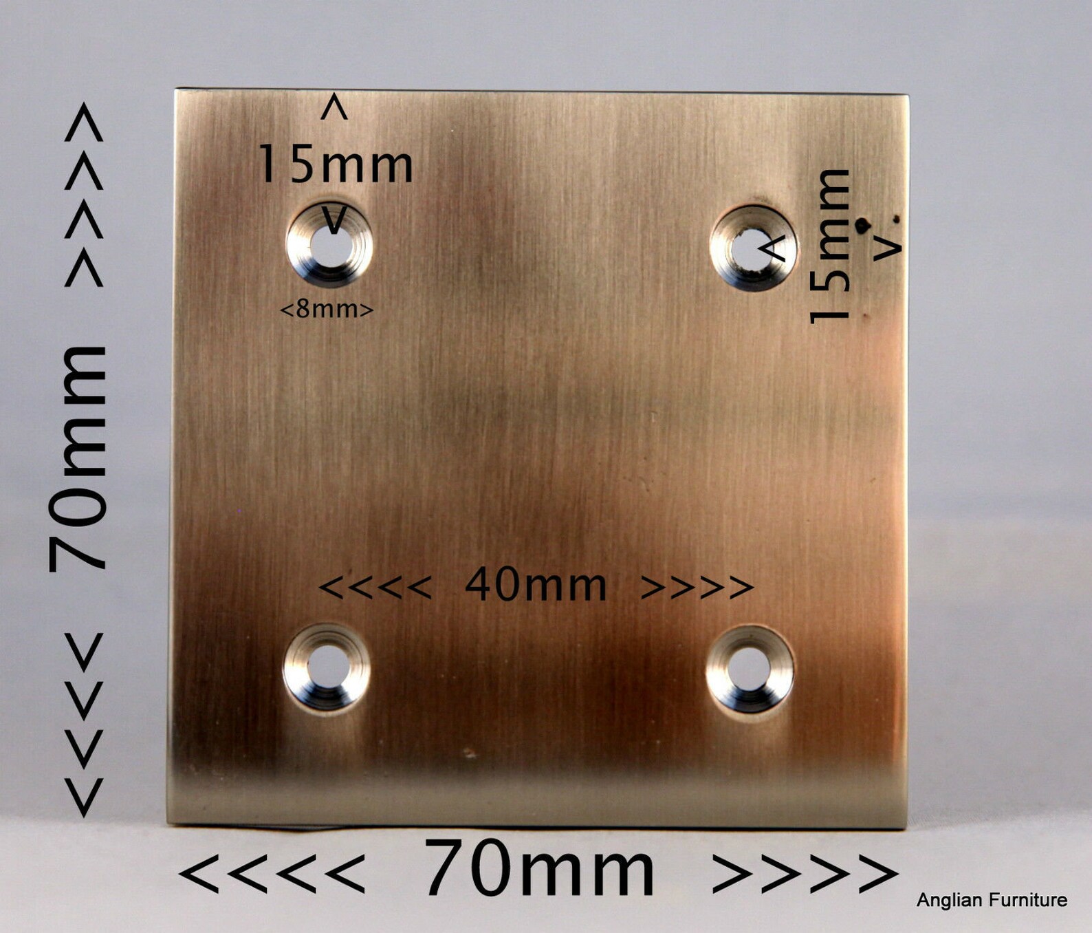 Metal Fixing Plate 70mm X 70mm X 4mm FREE Nationwide Delivery - Etsy