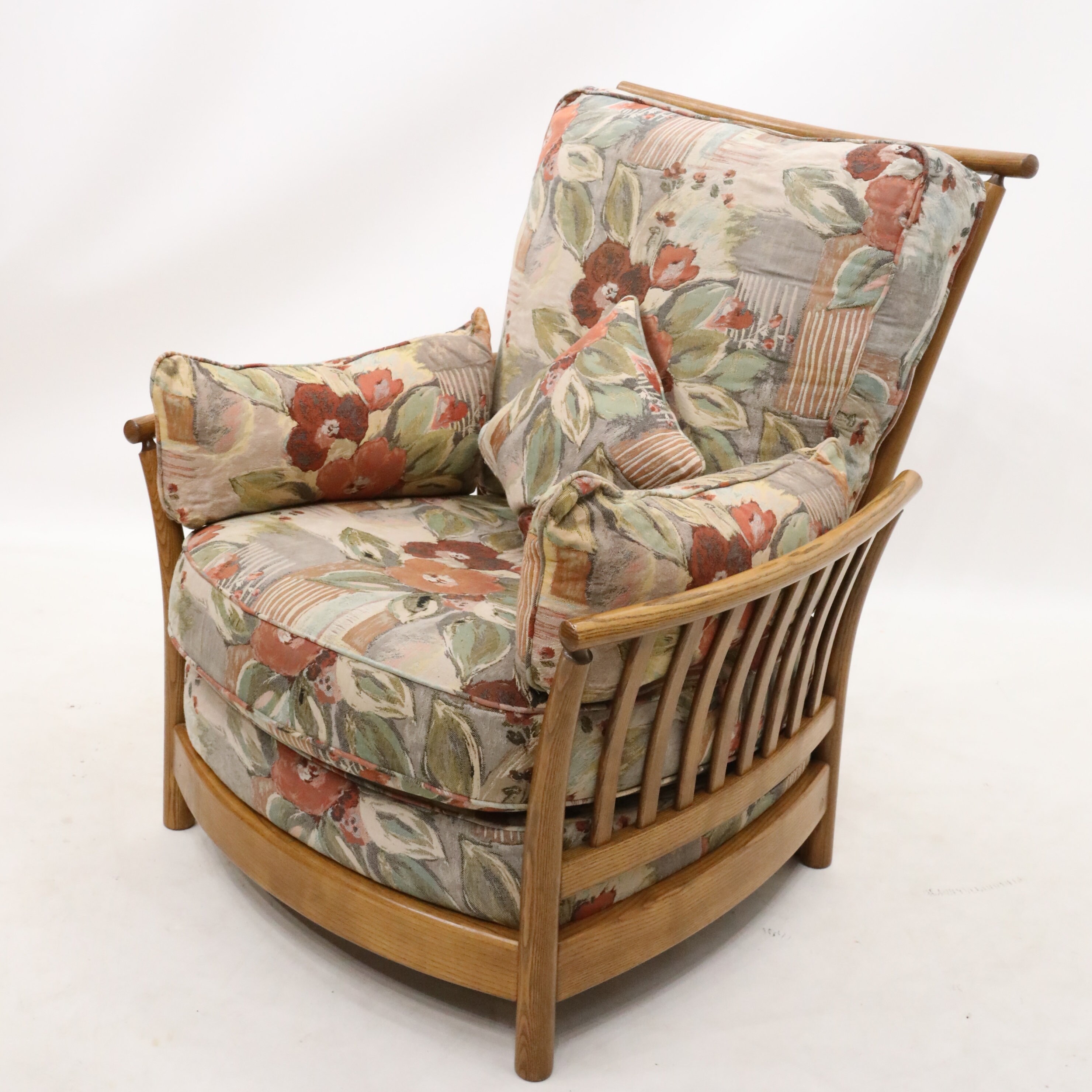 Ercol Renaissance High Back Armchair Golden Dawn Model 1068 FREE UK ...