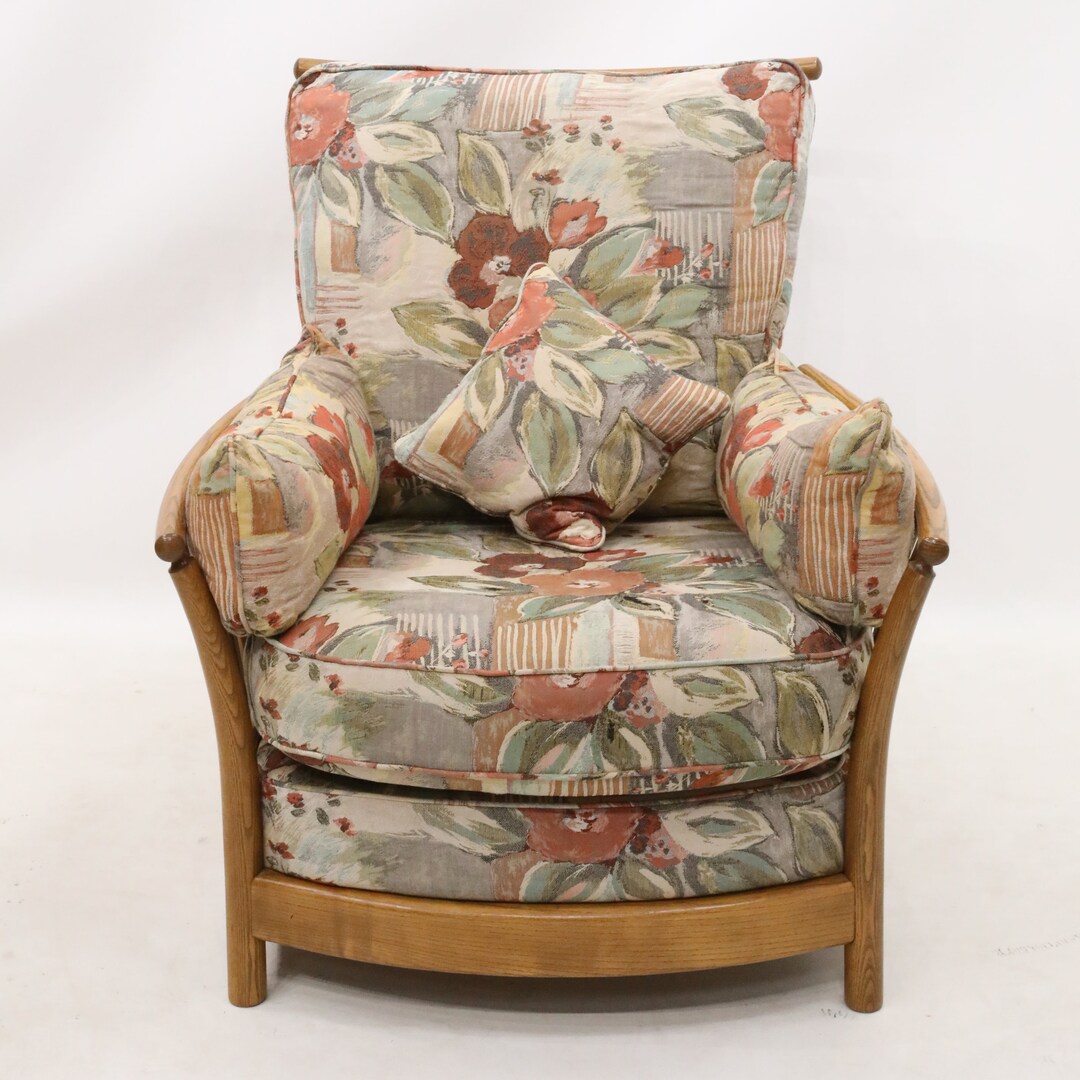 Ercol Renaissance High Back Armchair Golden Dawn Model 1068 FREE UK ...