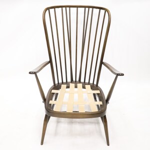 Ercol Evergreen High Back Easy Chair Model 913 Ercol Upholstery FREE UK ...