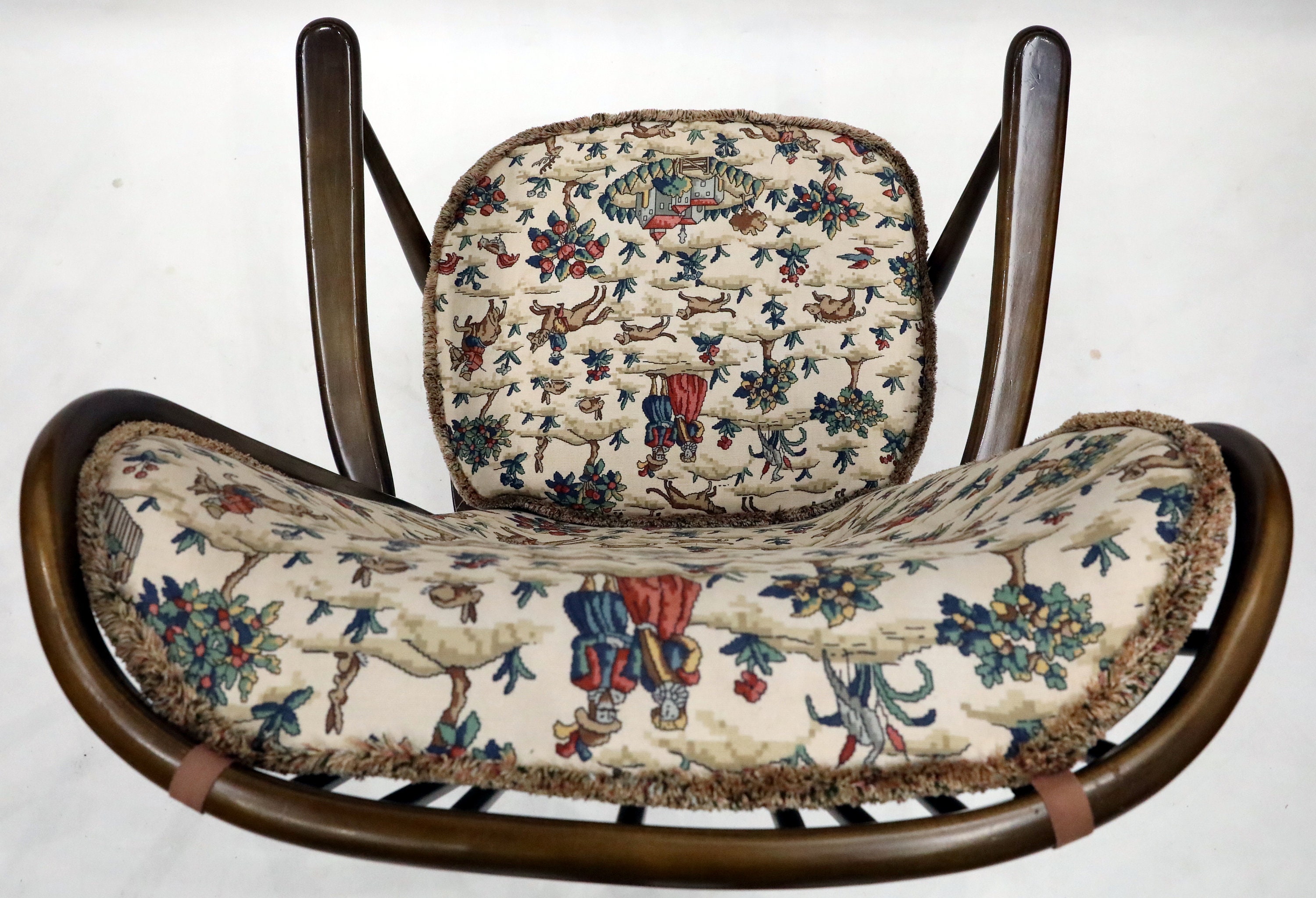 Ercol Evergreen High Back Easy Chair Model 913 Ercol Upholstery FREE UK ...