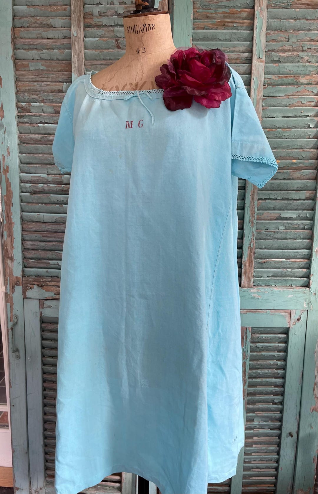 VINTAGE FRENCH CHEMISE - Etsy