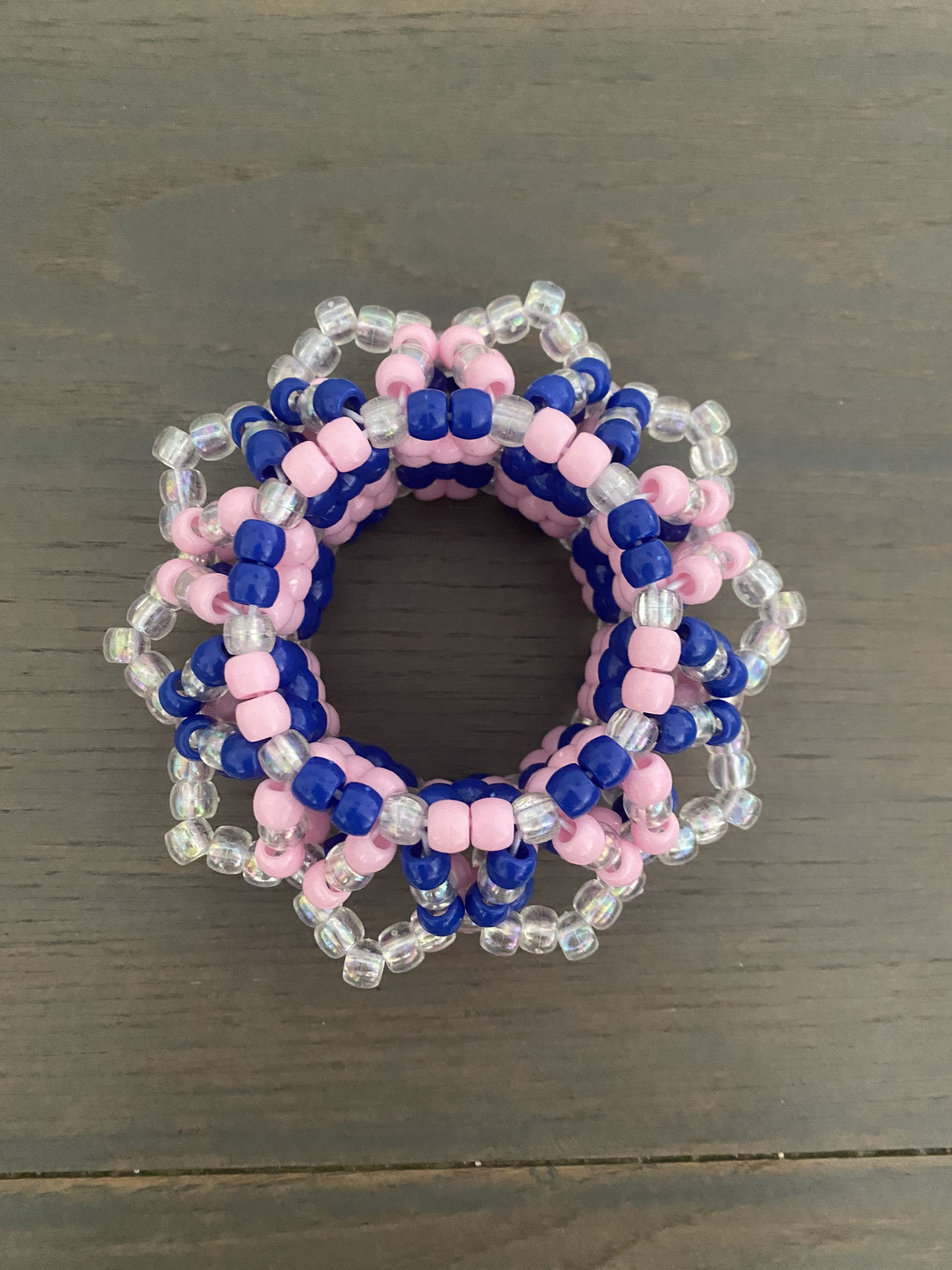 Pink and Blue 3D UFO Kandi Cuff - Etsy