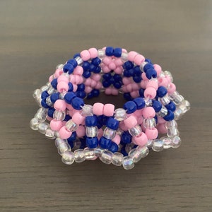 Pink and Blue 3D UFO Kandi Cuff - Etsy