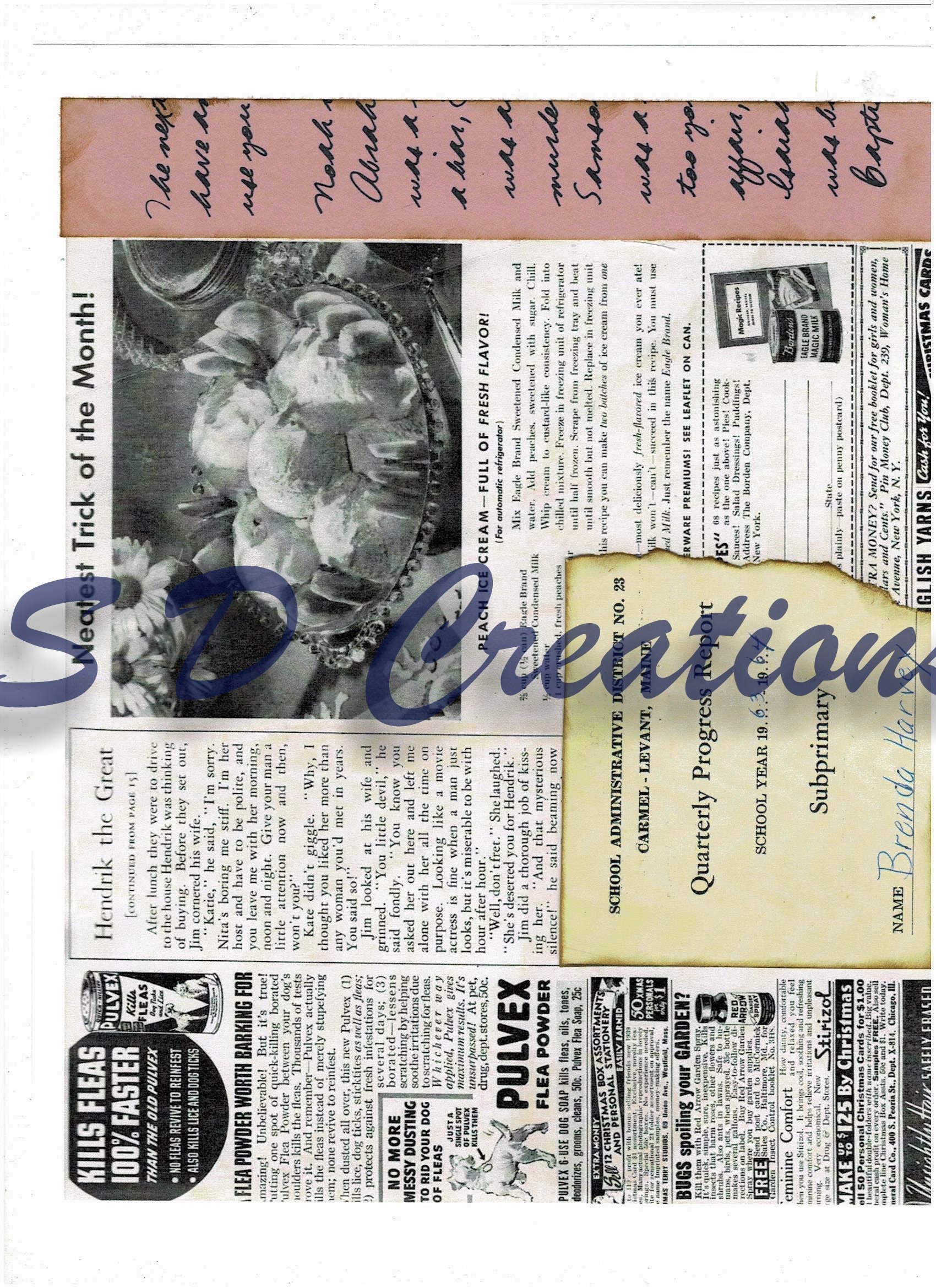 Vintage Advertisement Collage Kit - Etsy Canada