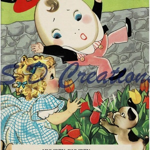 Antique Vintage Nursery Rhymes Kit 1 - Etsy UK