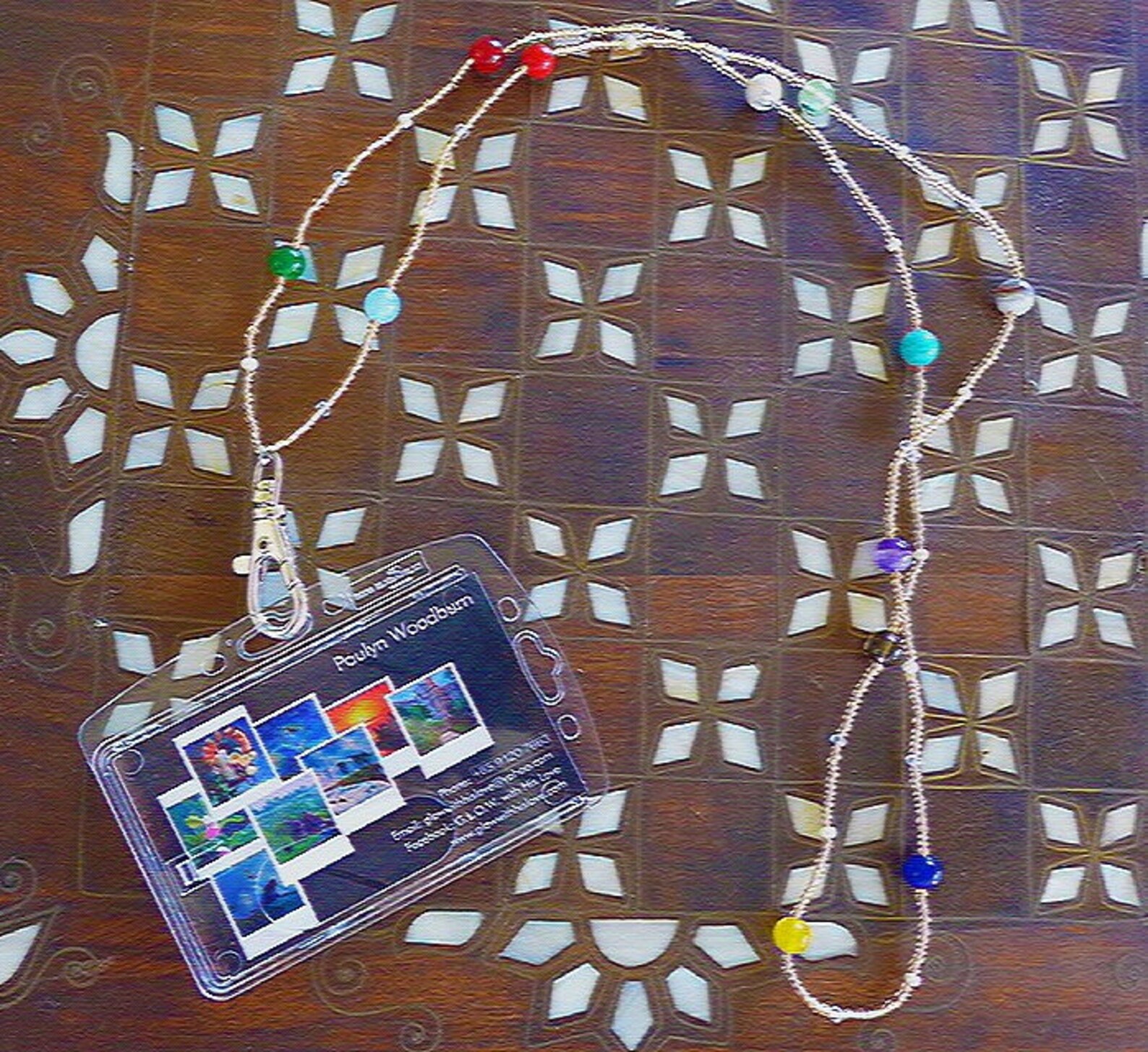 Revelations Holy City Heavenly Jewels ID Badge Necklace/semi-precious ...
