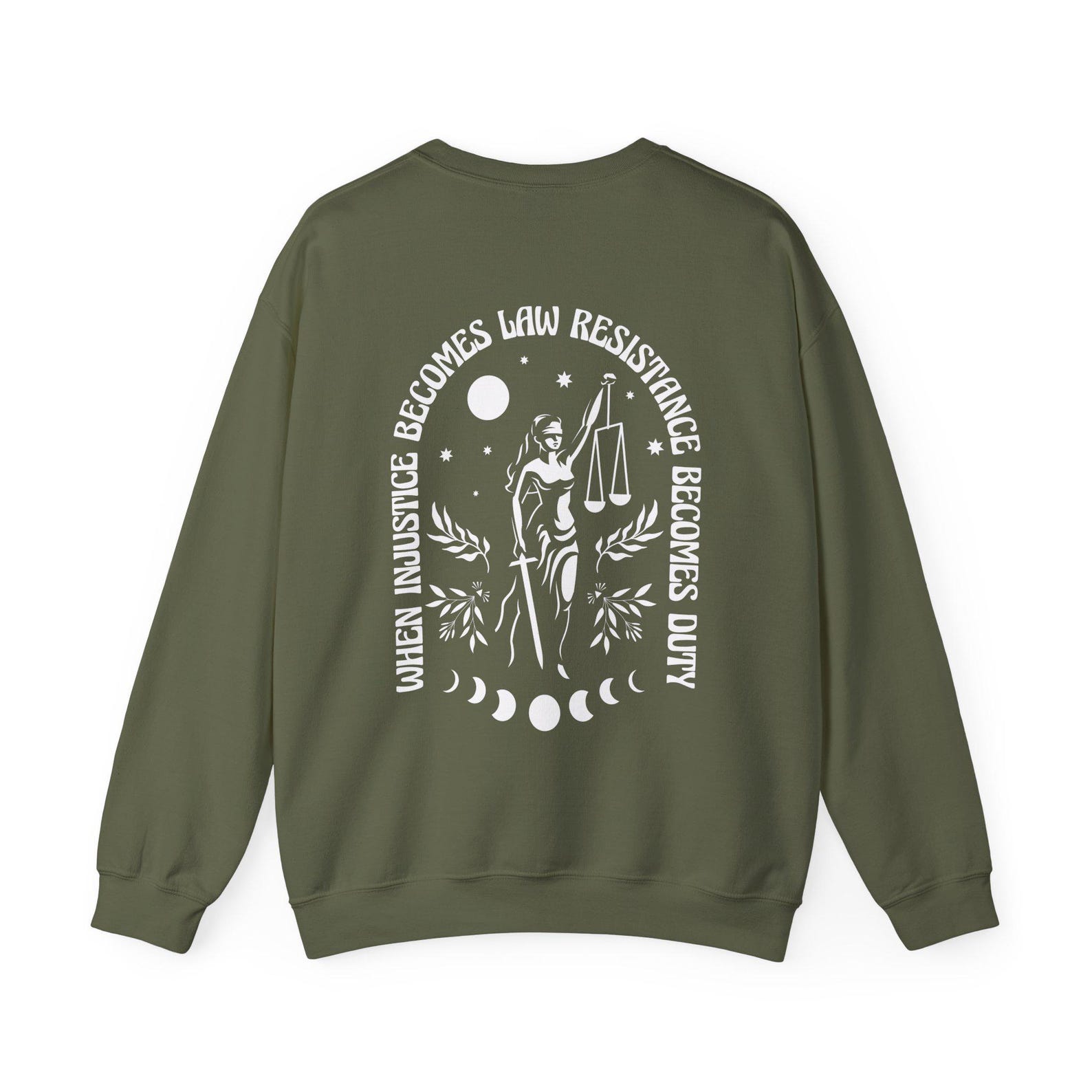 Injustice Sweatshirt Protest Feminist Sweatshirt Activist Sweater ...