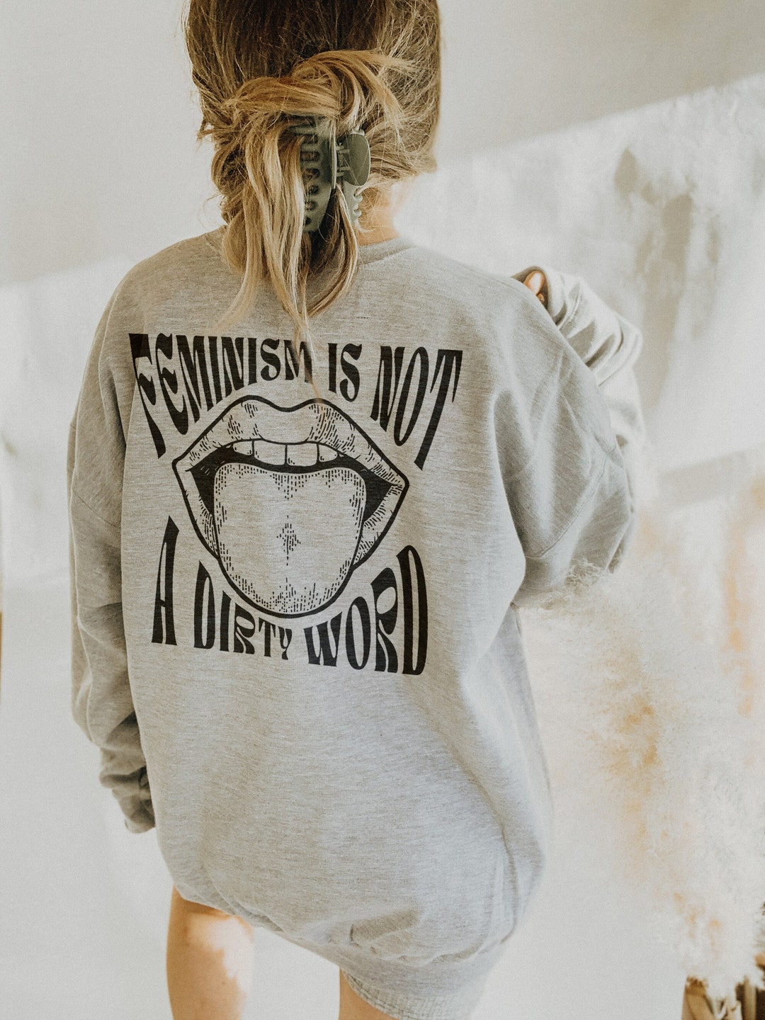Feminist Sweatshirt Feminist Gift Feminist Sweater Feminist Clothing ...