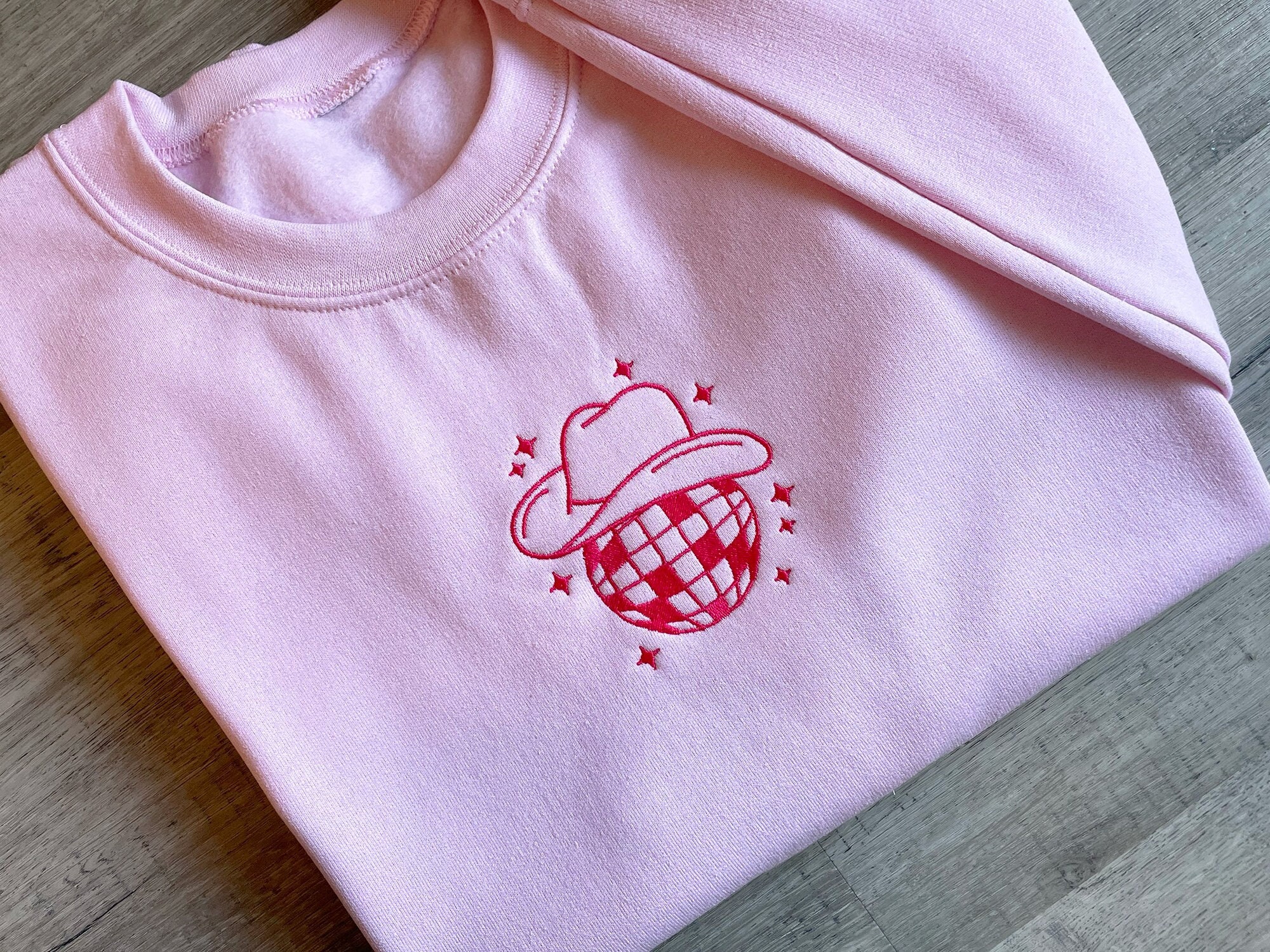 Embroidered Disco Ball - Etsy